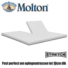 Split Topper Molton Hoeslaken