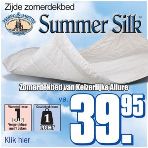 Zomer dekbed